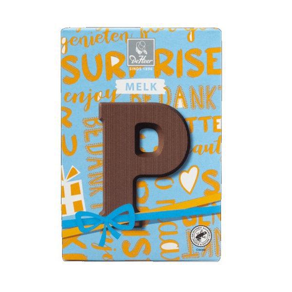 De Heer Milk Chocolate Letter - P – Holland Store - Toronto